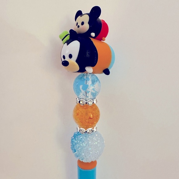 Disney | Office | Disney Doorables Tsum Tsum Pluto Custom Pen | Poshmark